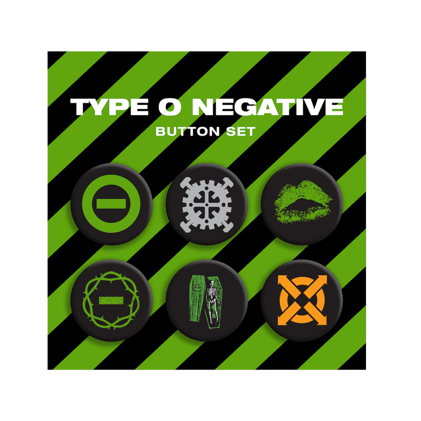 Icons Button Set – Type O Negative
